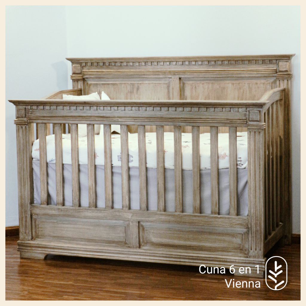 Cuna Vienna 6 en 1 - Dormitorio Bebés - Anku Baby Child